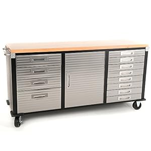 Seville Classics UltraHD 12-Drawer Rolling Workbench: Amazon.co.uk: DIY ...