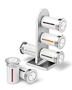 Amazon.com: Zevro KCH-06096 Zero Gravity Countertop Magnetic Spice Rack ...