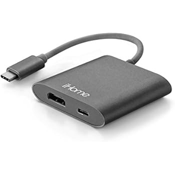 Amazon.com: iHome | USB Type-C Hub with HDMI port, USB 3.0 and Type-C ...