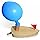 Vilac Balloon Powered Wooden Boat: Amazon.co.uk: Toys & Games