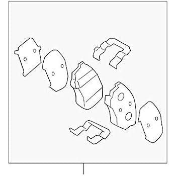 Amazon.com: Kia 58101-A7A00 PAD KIT-FR DISC: Automotive
