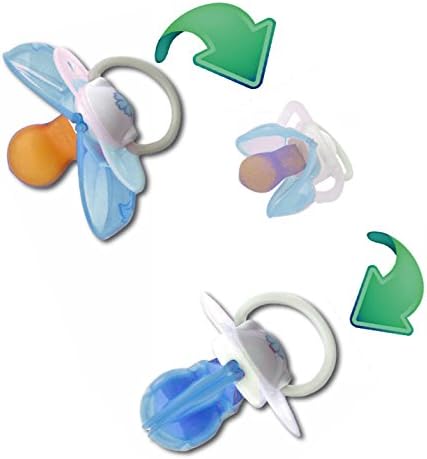 Elemed Latex Smart Pacifier, 0 To 6 Months, Cherry Shape, Light Blu ...