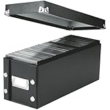 Leitz DVD Storage Box, Black, Click and Store Range, 60420095: Amazon ...