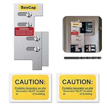GenCap Generator Interlock Kit Compatible with Eaton Cutler Hammer CH-5 ...