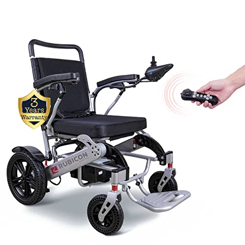 Rubicon DX08 Electric Wheelchairs for Adults - All Terrain Foldable ...