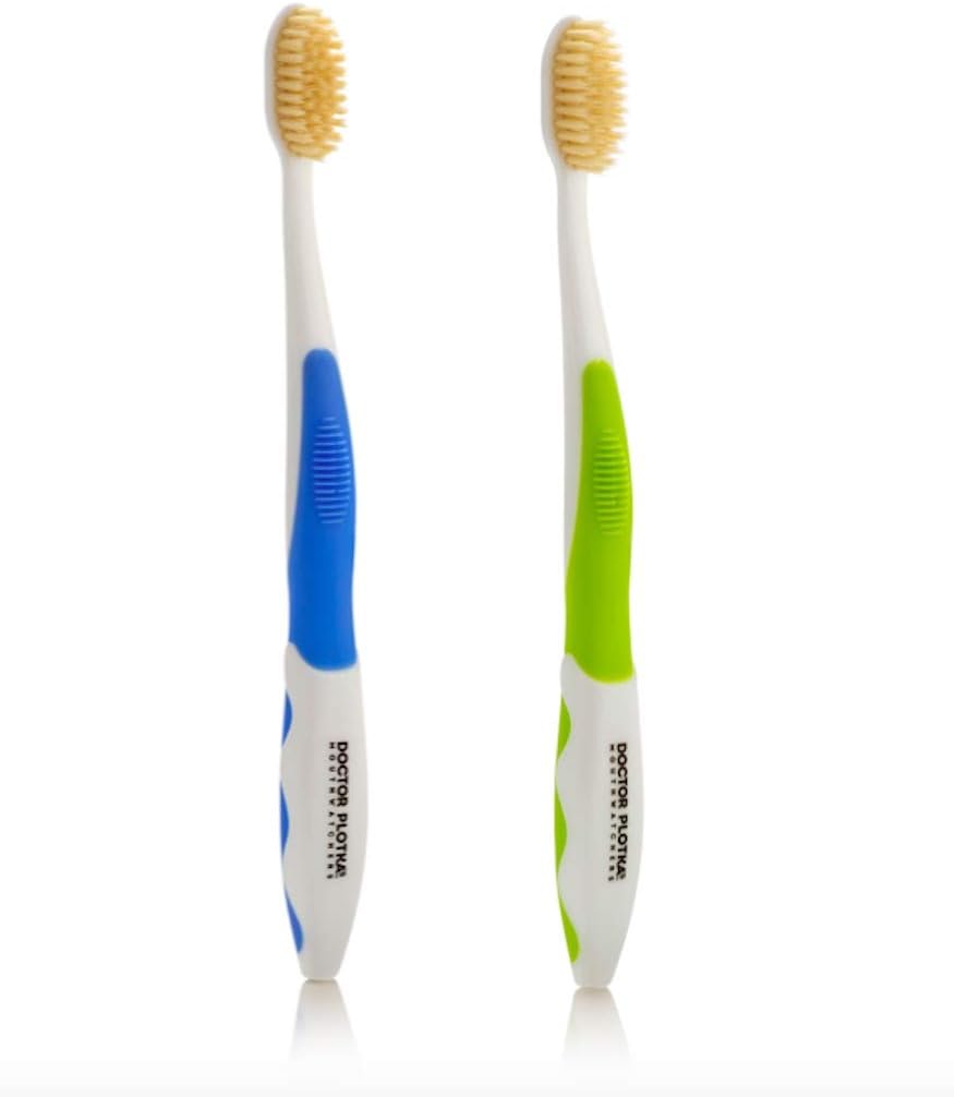 Doctor Plotka’s Mouthwatchers Antimicrobial Floss Bristle Silver ...