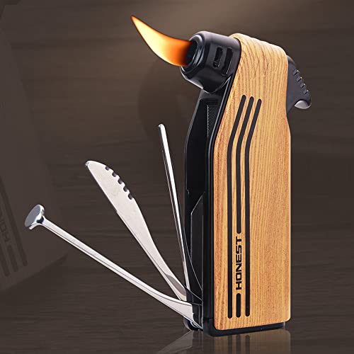 Laicengo 3 in 1 Pipe Lighter, Multifunction Metal Lighter, Butane ...