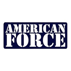 Amazon.com: American Force Logo Decal (8"Lx3.48"H, Blue): Automotive