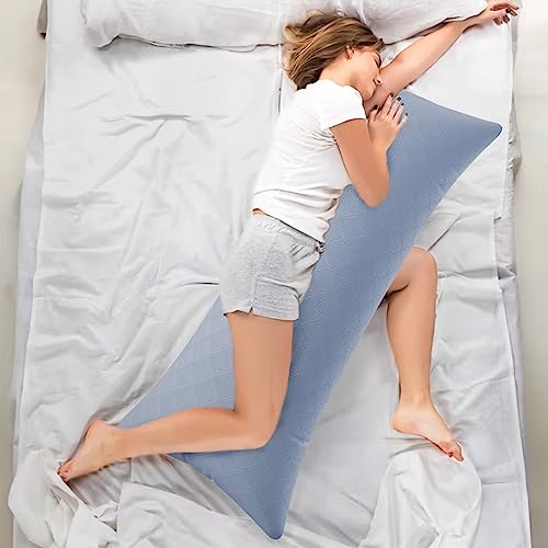 YUGYVOB Cooling Body Pillow for Adults - Soft Quilted Full Body Pillow ...