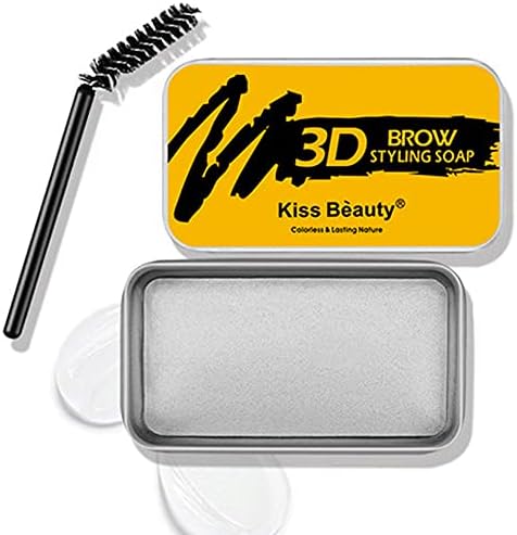 ZDHSOY Eyebrow Soap Kit - Brows Styling Soap/ Transparent Eyebrow Wax ...
