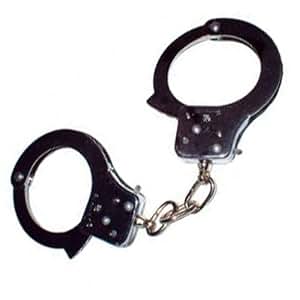 Amazon.com: Swat Metal Handcuffs (With Safety Release): Health ...