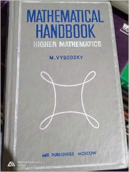 Mathematical Handbook Higher Mathematics : Amazon.in: Books