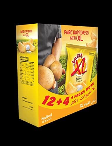 XL Salt Chips - (12+4) bags X 21g price in Saudi Arabia | Amazon Saudi ...