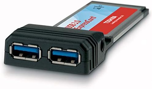 Toshiba USB 3.0 ExpressCard - Tarjeta PCMCIA (ExpressCard, USB 3.0, 5 ...