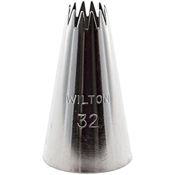 Amazon.com: Wilton # 32 Open Star Tip: Bakeware: Kitchen & Dining