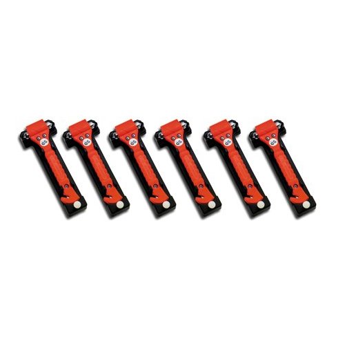 Amazon.com: Life Hammer Original Emergency Hammer, Orange, 6-Pack ...