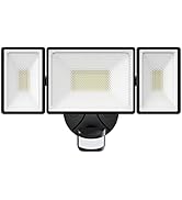 Onforu 55W LED Security Lights Motion Sensor Light Outdoor, 5500LM ...