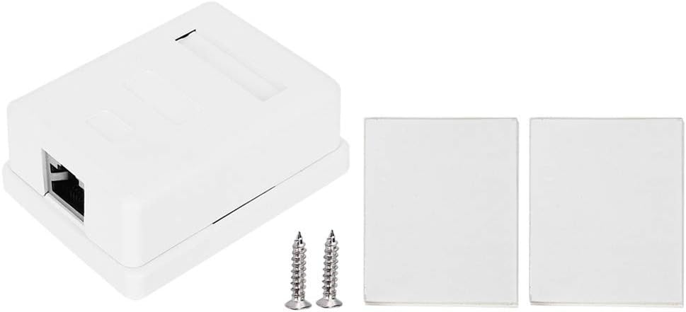 RJ45 Connector Junction Box RJ45-8P8C CAT6 Single Port Shielded ...