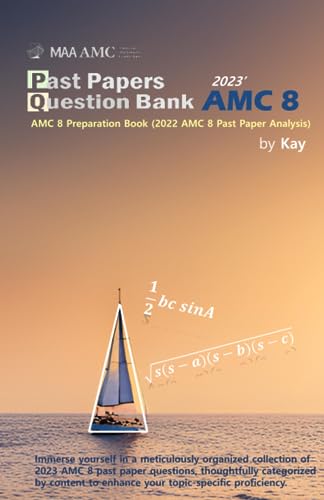 Mua Past Papers Question Bank 2023' AMC 8: AMC 8 Preparation Book (2023 ...