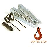 Cartec 3/8 Sling Hook Latch Kit Grade 100: Amazon.com: Industrial ...