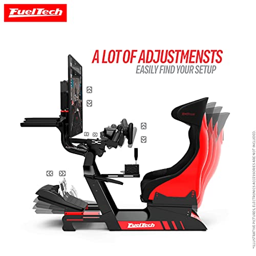 Extreme Sim Racing Wheel Stand Advanced Cockpit P1 FuelTech 3.0 Limited ...