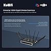 KuWFi 5G Router with SIM Card Slot, Dual Band 1800Mbps WiFi-6 Wireless ...