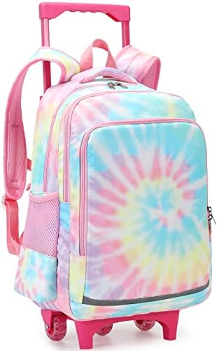 سعر CAMTOP Rolling Backpack Girls Travel Roller Bag with Wheels Kids ...