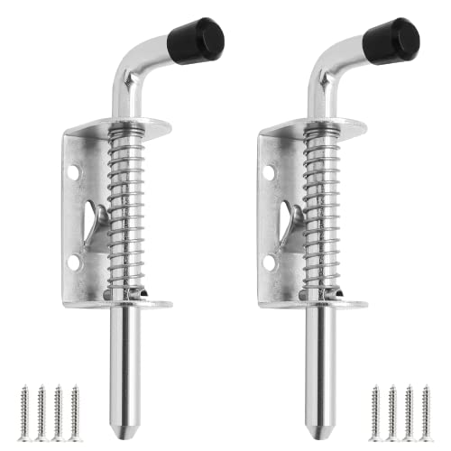 Kyuionty Spring Loaded Latch Pin, 5 Inch 304 Stainless Steel Barrel ...