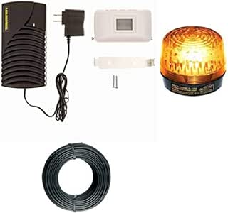 Amazon.com: Business Door Entry Chime with Flashing Strobe | Easy to ...