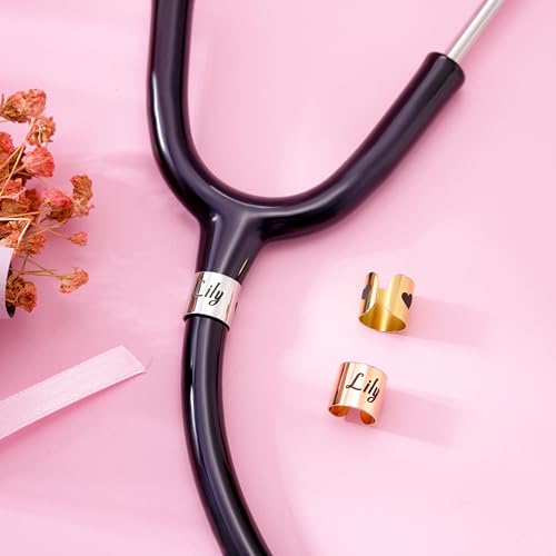 Personalized Stethoscope Name Tag Custom Stethoscope ID Charm ...