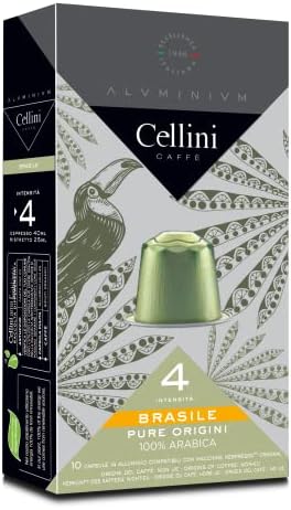 سعر Cellini Coffee ALU Capsules compatible with Nespresso®* BRASILE x10 ...