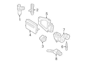 Amazon.com: Mopar 0514 9054AC, Engine Camshaft Position Sensor: Automotive