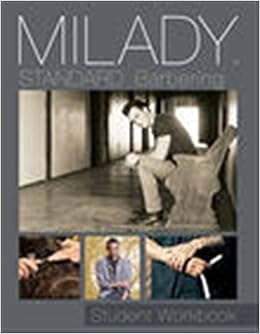 Student Workbook for Milady Standard Barbering: Milady: 9781305100664 ...