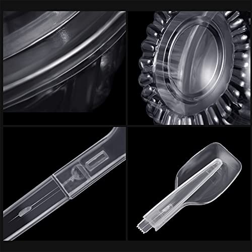 Clear Plastic Individual Cupcake Container 40 Pieces Single Stackable ...