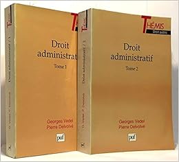 Amazon.fr - Droit administratif, tome 1 - Vedel, Georges, Delvolvé ...