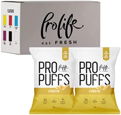 سعر رقائق البطاطس برو بافس بنكهة الجبن من برو لايف (20 قطعة في العلبة ...