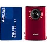 Amazon.com : Kodak Mini Video Camera with SD Card (Grey) : Flash Memory ...
