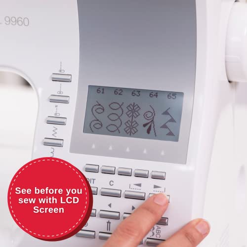 SINGER | 9960 Sewing & Quilting Machine With Accessory Kit, Extension ...