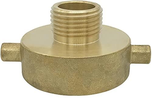 SpringSpray 1-1/2" NST (NH) Female x 3/4" GHT Male Brass Fire Hydrant ...