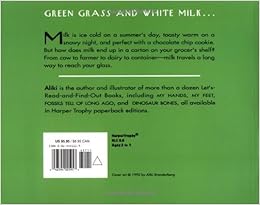 Milk: From Cow to Carton (Let's-Read-and-Find-Out Book): Aliki ...