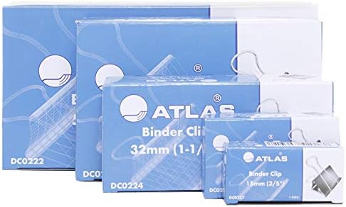Atlas Paper Binder Clips (Black)- Set of 5 price in UAE | Amazon UAE ...