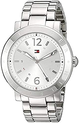 سعر Tommy Hilfiger Aubrey Women's White Dial Stainless Steel Band Watch ...
