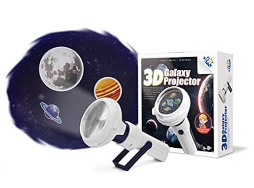 PLAYSTEM 3D Galaxy Projector Portable Planetarium Solar System STEM Kit ...