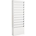 Amazon.com: Displays2go File Holder Wall Mount, 11 Tiers, Letter Size ...