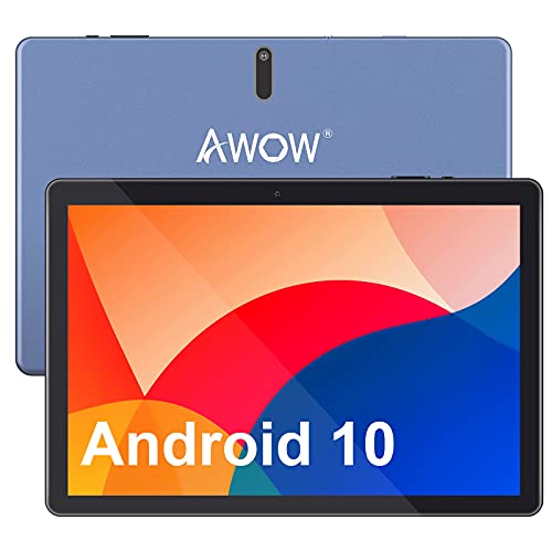 AWOW 10.1 Inch Android 11 Tablet, 64GB ROM Tablets with 6000mAh, FHD ...