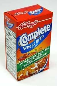 Amazon.com: Kelloggs Complete Wheat Bran Flakes Cereal (Box) (70 Pieces ...