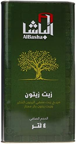 Al Basha Refined Pomace Blended with Extra Virgin Olive Oil, 4 Ltr ...