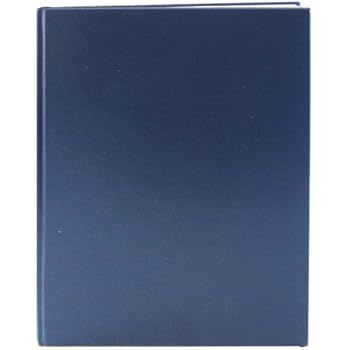 Amazon.com : BookFactory Blue Lab Notebook - Blank Cover - 96 Pages ...
