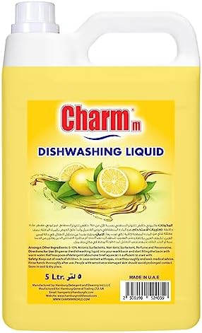 Charmm Dishwashing Liquid Lemon 5L price in UAE | Amazon UAE ...