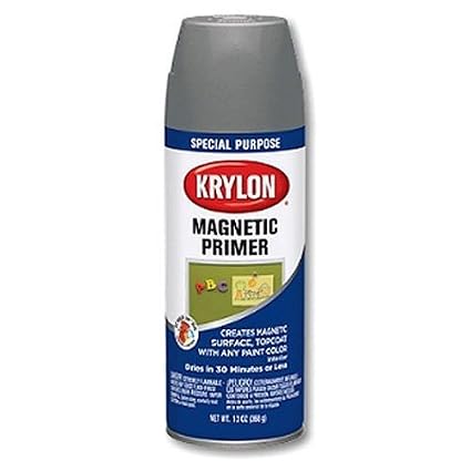 Magnetic Aerosol Spray Paint 13oz Gray: Amazon.co.uk: Kitchen & Home